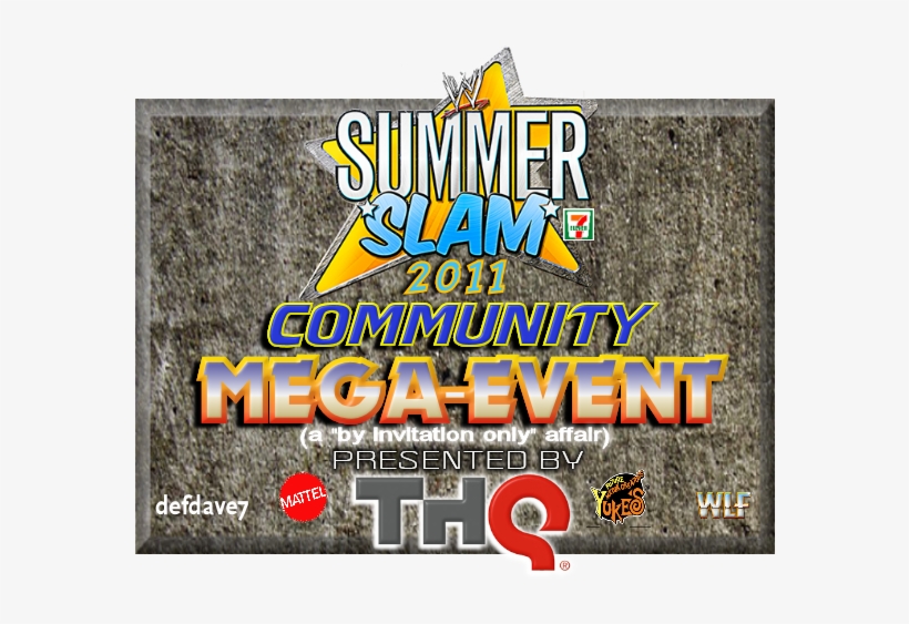 Download Transparent Summerslam Megaeventlogo - Poster - PNGkit