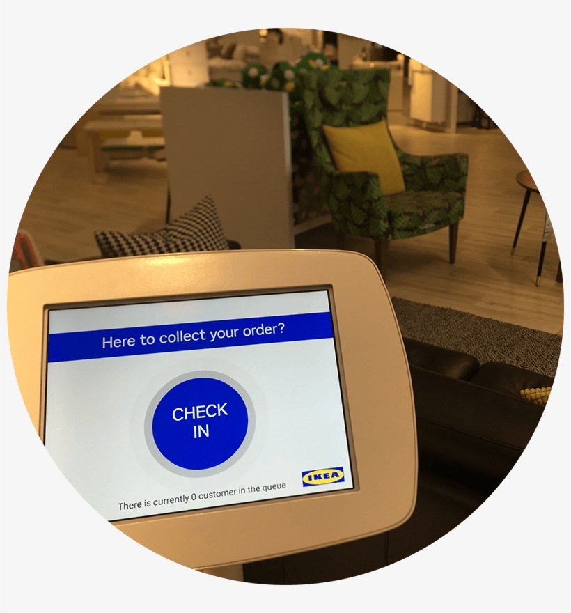 Ikea Collect Order Kiosk - Queue Management System - 800x800 PNG ...