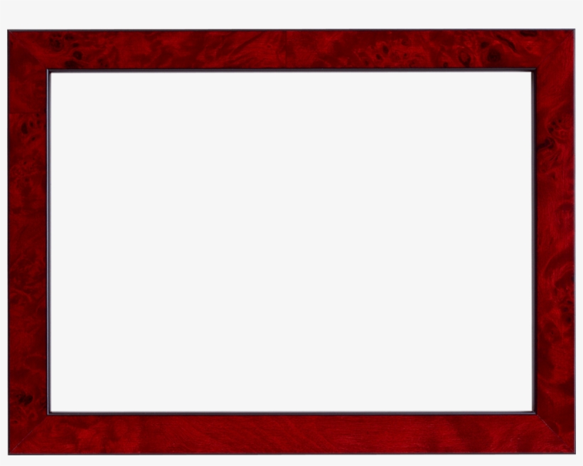 Simple Red Transparent Frame - Picture Frame - 1000x750 PNG Download ...