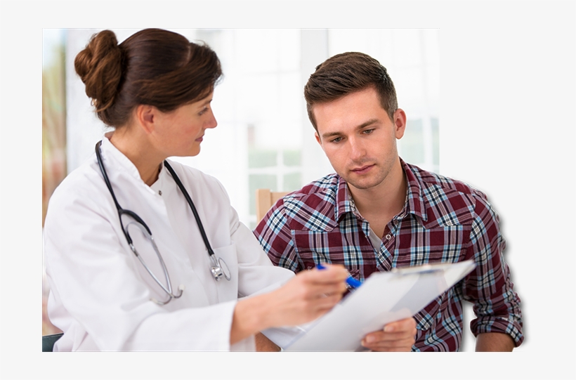 Nida-5 Drug Test And Breathalyzer - Doctor Consulting With Patient ...