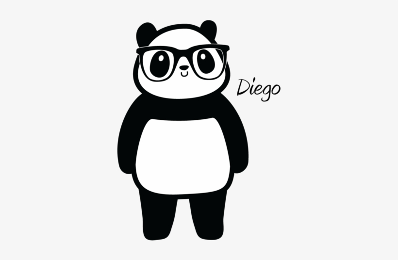 Diego The Nerdy Panda By Panduhmonium On Deviantart - Nerdy Panda ...