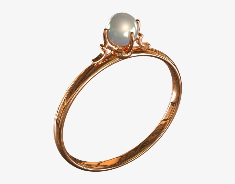 Download Transparent Ring With Pearls, Ornament - Ornament - PNGkit