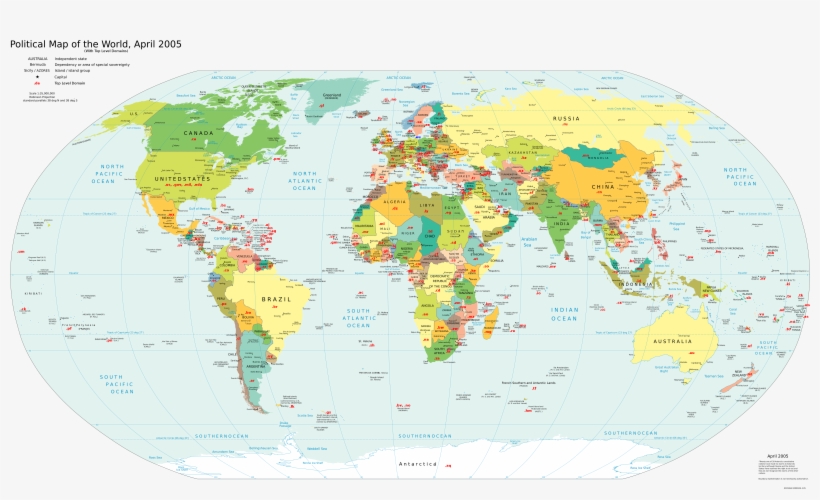 World Tld Map - High Resolution Map World - 6000x3375 PNG Download - PNGkit