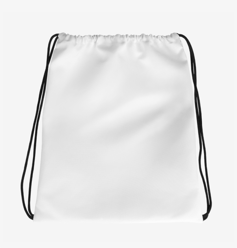 Watercolor Flowers Drawstring Bag - White Drawstring Bag Png ...