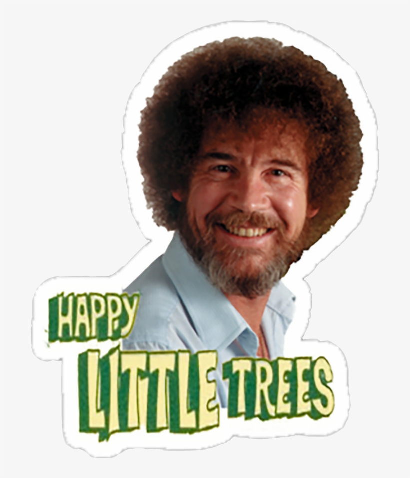 Download Transparent Bobross Sticker By M - Bob Ross - PNGkit