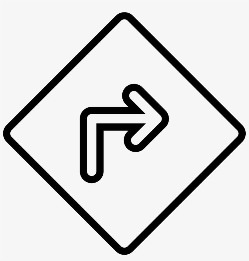 Turn Right White Arrow Comments - Icon - 981x980 PNG Download - PNGkit