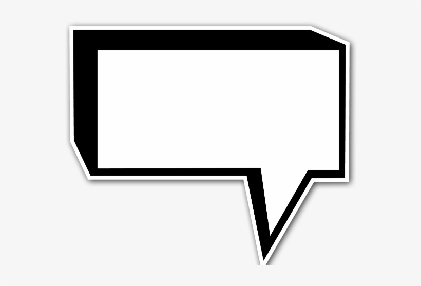 Download Transparent 3d Speech Bubble Sticker - Speech Bubble Sticker ...