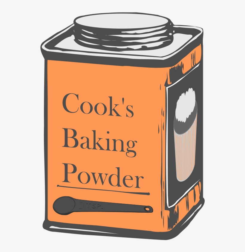 Powder Cliparts - Baking Powder Clipart - 571x800 PNG Download - PNGkit