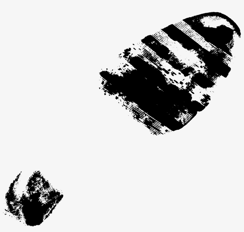 Free Download - Transparent Footprint - 1596x1444 PNG Download - PNGkit
