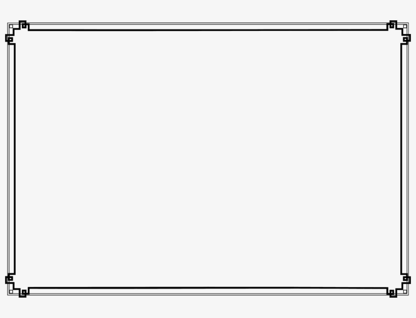 Black Border Around Pictures - Black Out Line Box - 600x400 PNG ...
