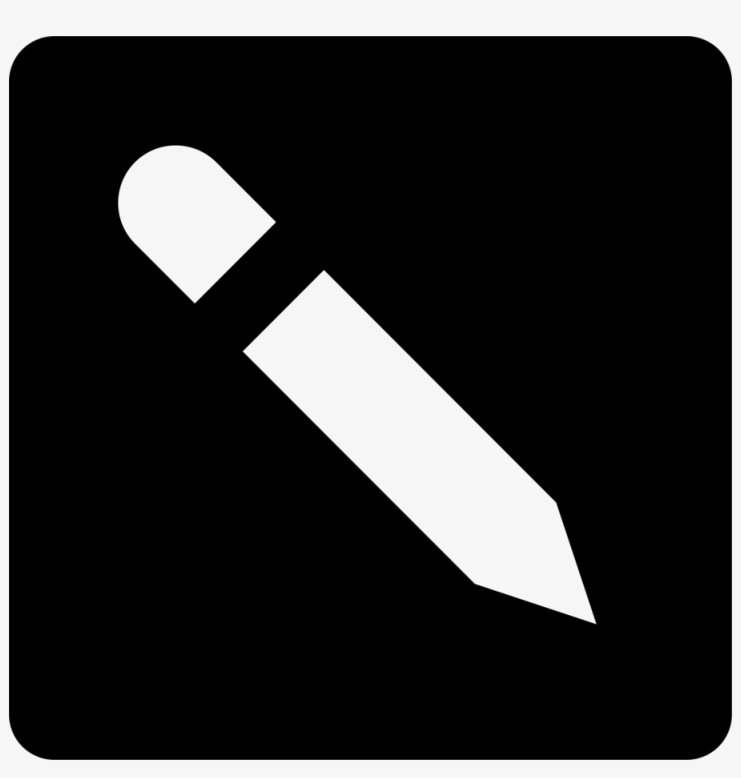 Pencil Comments - White Pencil Icon Png - 980x980 PNG Download - PNGkit