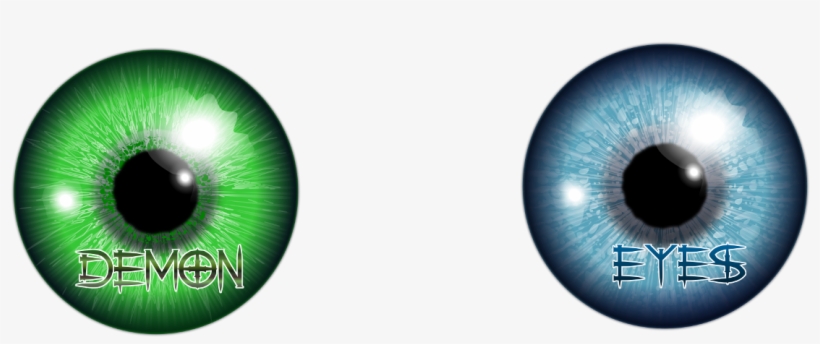 Demoneyes2 - Full Color Huge Eye Full Color Decal, Big Eye Full ...