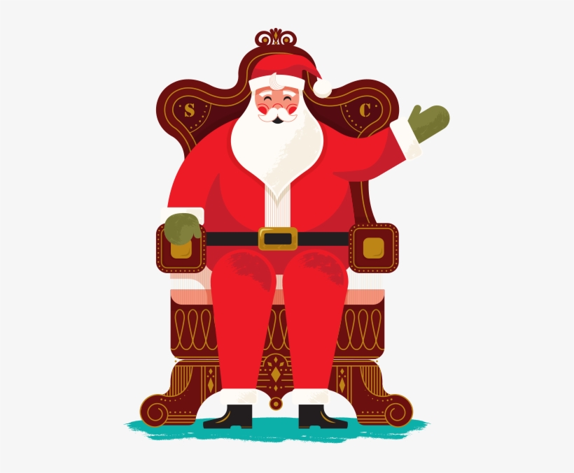 Santa's Arrival Is All The Holiday Buzz - Santa Claus - 467x597 PNG ...