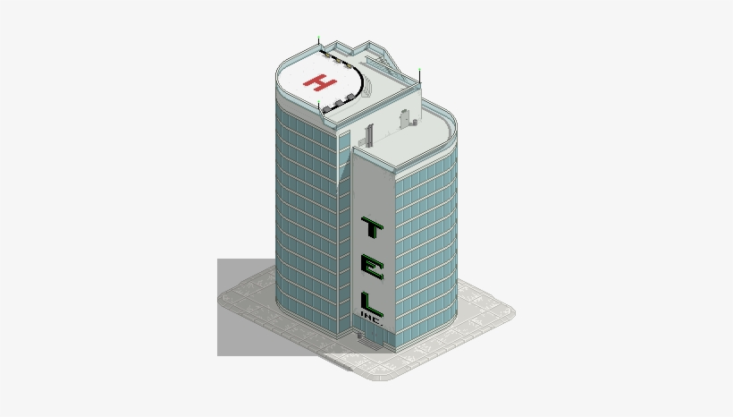 3d Building Icon Vector