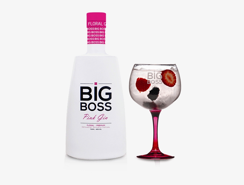 Big Boss Pink - Gin Big Boss Pink - 615x577 PNG Download - PNGkit