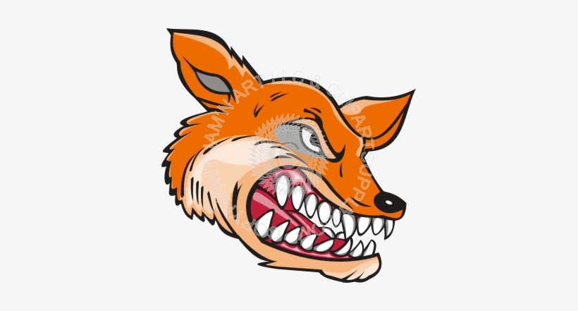 Mean Fox - 361x361 PNG Download - PNGkit