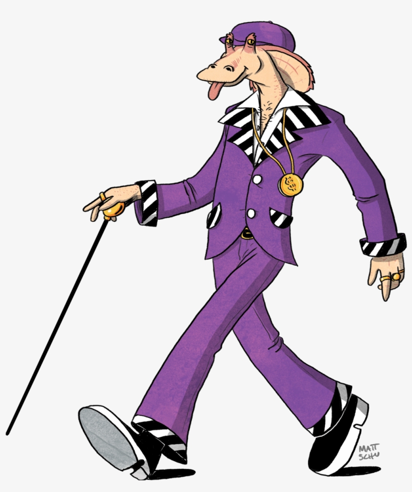 Headout Jarjar Starwars Mattschu Alf - Cartoon - 1200x1218 PNG Download ...