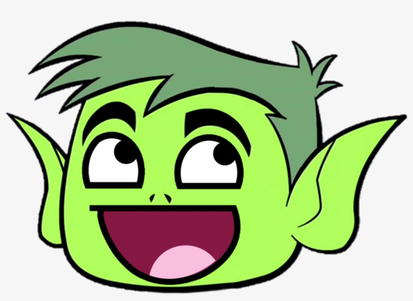 Beast Vector Face - Teen Titans Go Beast Boy Head - 1024x699 PNG ...