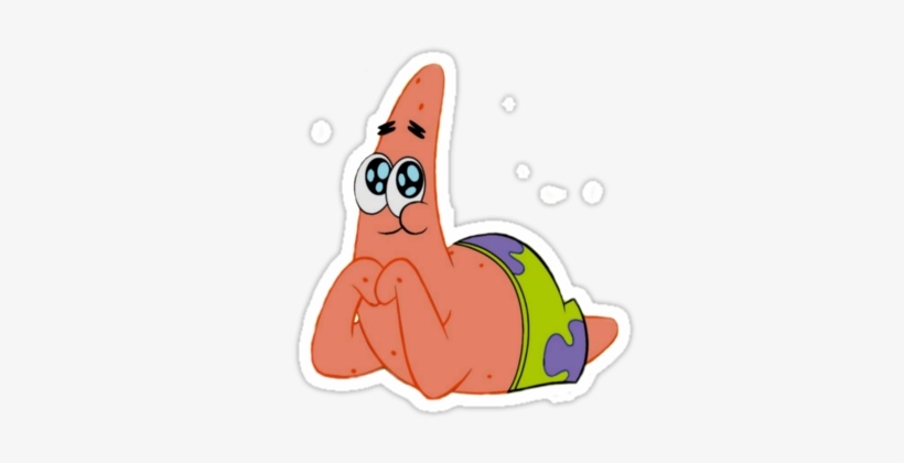 Download Transparent "cute Patrick Star" Stickers By Armoredtitan ...