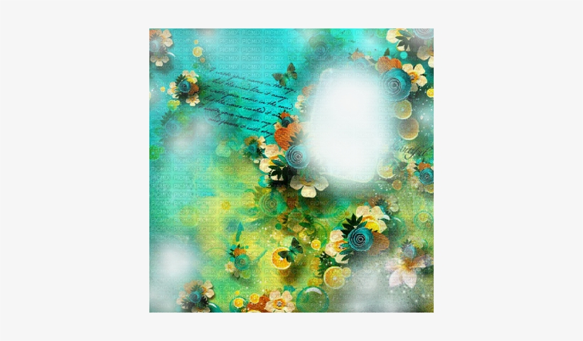Spring Frame - Photomontage - 400x400 PNG Download - PNGkit