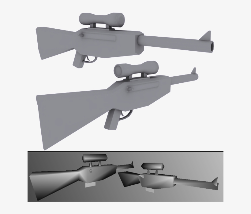 Intervention Sniper Rifle Mlg