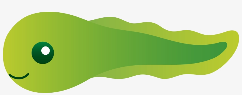 Tadpole Clipart Sad - Tadpole Clipart - 7132x2463 PNG Download - PNGkit