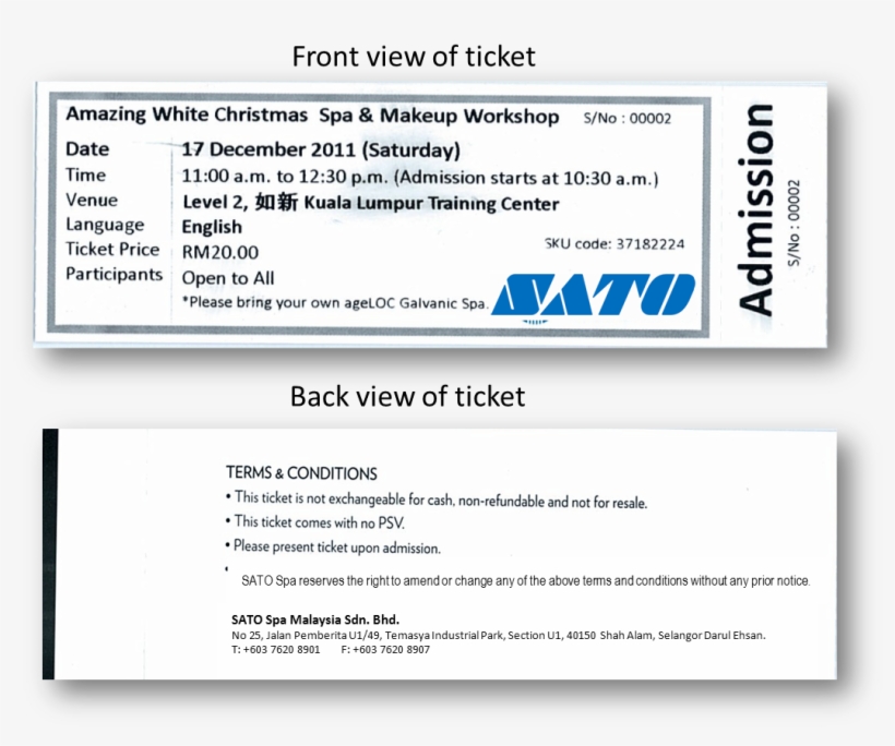 Ticket 1 - Austin - 1066x854 PNG Download - PNGkit