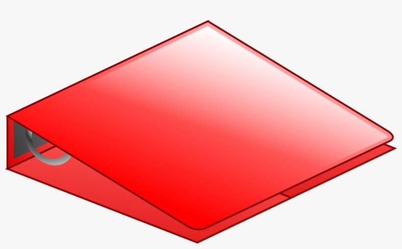 This Free Icons Png Design Of Red 3-ring Binder - 2400x2400 PNG ...