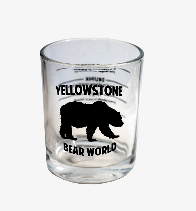 Giant Shot Glass Yellowstone Bear World - Shot Glass - 800x800 PNG ...