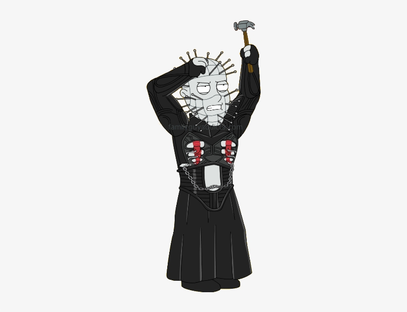 Pinhead - Family Guy Hellraiser - 234x555 PNG Download - PNGkit