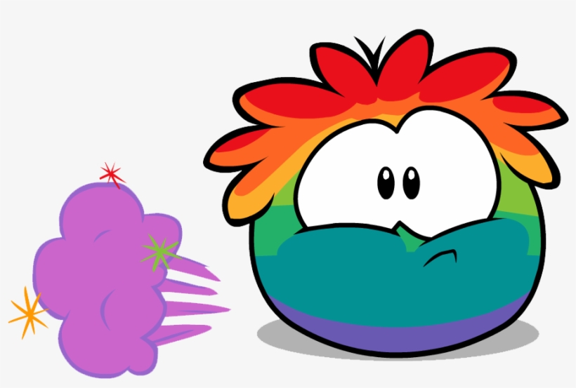 Sparkle Fart Rp - Puffles Club Penguin - 902x574 PNG Download - PNGkit