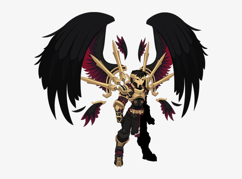 Seraphic Paladin Order T-shirt - Seraphic Paladin Bladed Wings ...