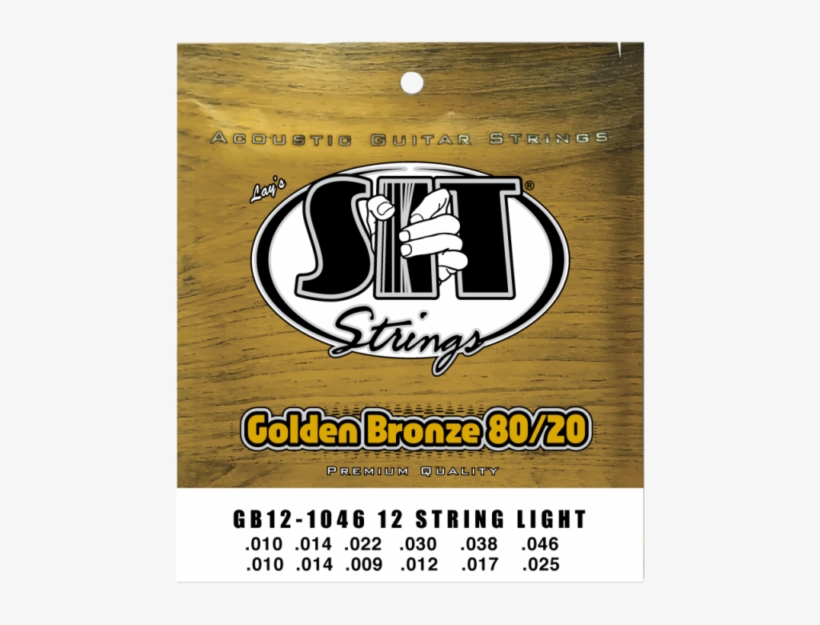 Sit Gb121046 12 String Light Acoustic Guitar Golden - Sit Strings ...
