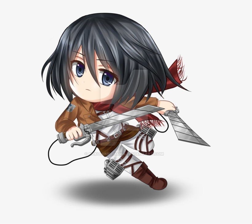 Vector Transparent Stock Chibi Ackerman By Rinco Xv - Shingeki No ...