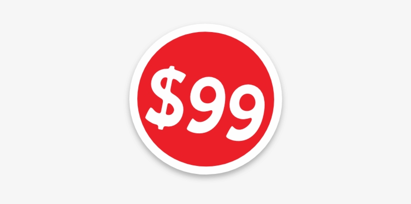 99 Dollar Icon - Trunk - 393x390 PNG Download - PNGkit