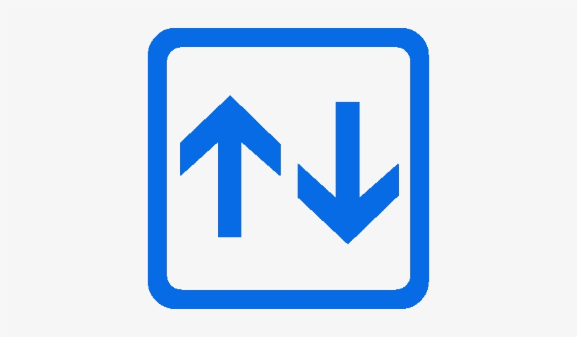 Elevator Icon Arrows - Blue Elevator Icon - 400x400 PNG Download - PNGkit