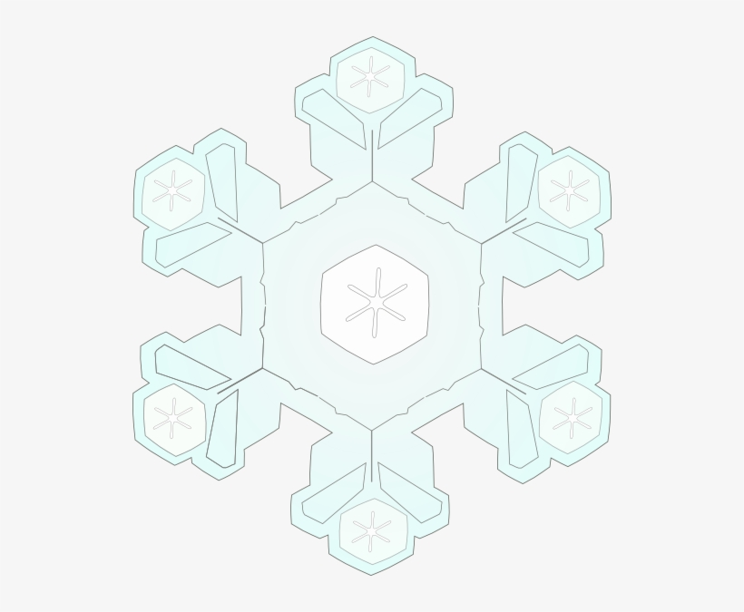 Snowflake - 528x595 PNG Download - PNGkit
