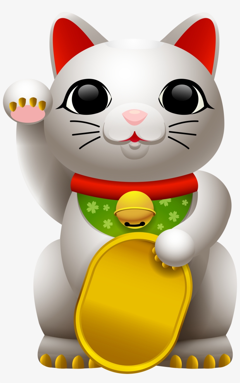 Lucky Cat Png Clip Art - Cat - 5234x8000 PNG Download - PNGkit