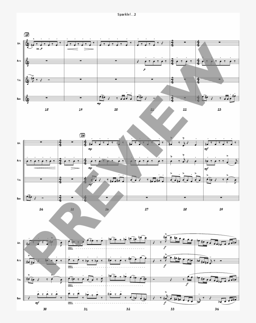 Thumbnail Sparkle - Tonight We Tango Rick Hirsch Sheet Music - 816x1056 ...