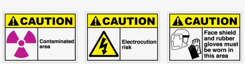 Download Transparent Safety Signs And You - Osha Ansi Safety Sign ...