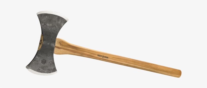 Hults Bruk Motala Double Bit Axe - Hults Bruk 840752 Motala Double Bit Axe - 640x294 PNG ...