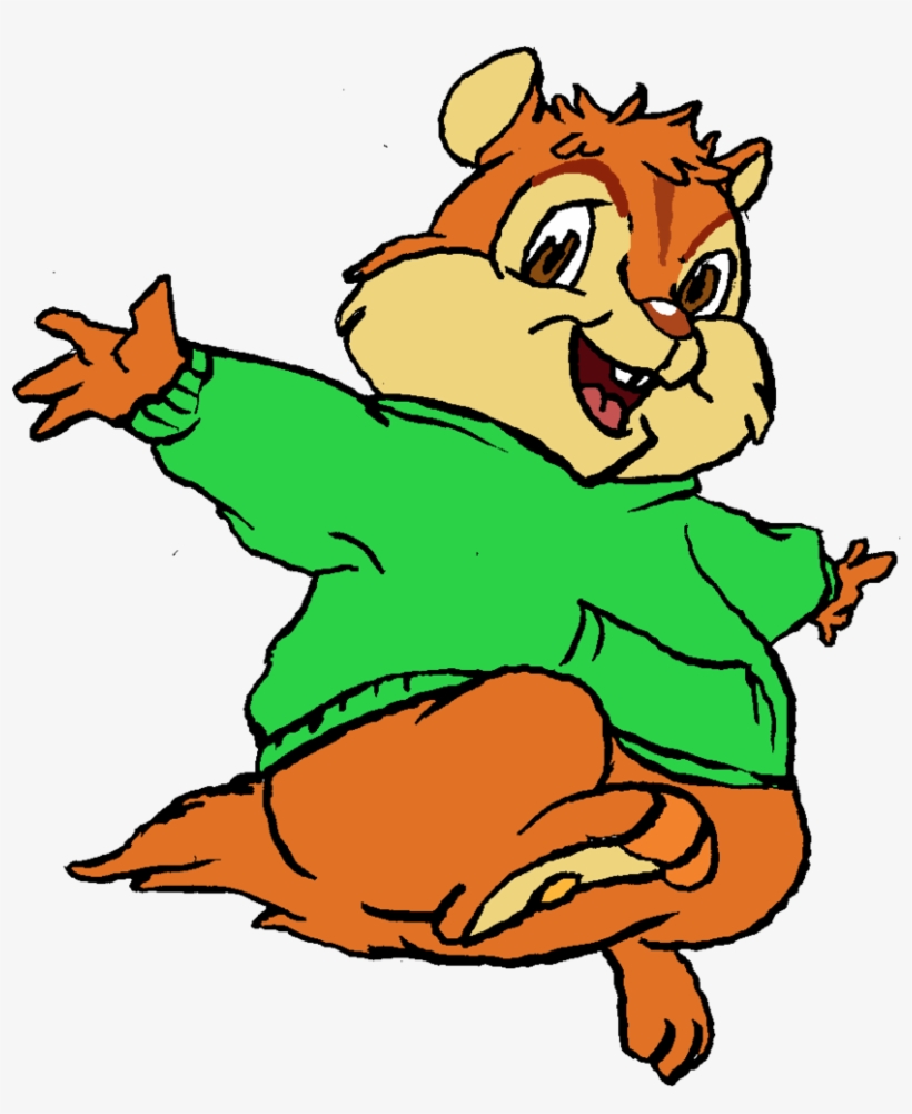 Chipmunk Clipart Theodore - Theodore Seville - 900x1015 PNG Download ...