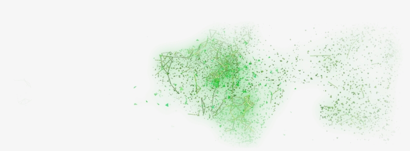 149 - Green Particles Png - 1070x340 PNG Download - PNGkit