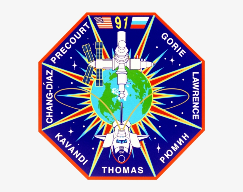 Sts 91 Patch - Franklin Chang Diaz Missions - 607x600 PNG Download - PNGkit