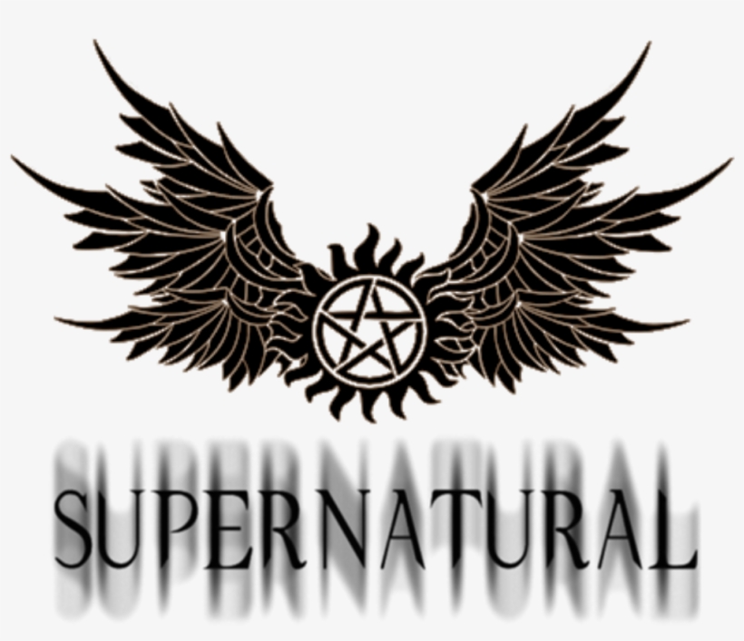 Supernatural Sobrenatural Terror Horror Logo Logotipo - Supernatural ...