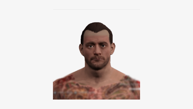 V44ifab - Cm Punk Face Texture - 370x382 PNG Download - PNGkit
