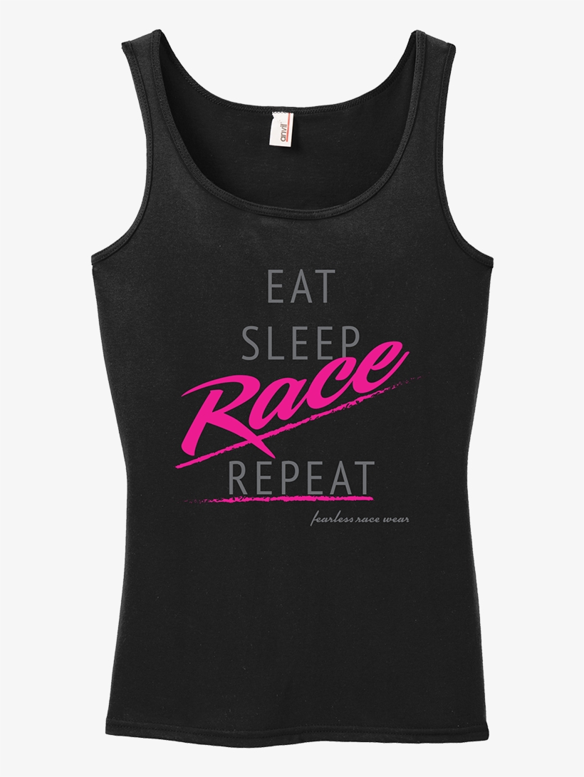 Eat, Sleep, Race, Repeat Tanks - Green - 1220x1220 PNG Download - PNGkit