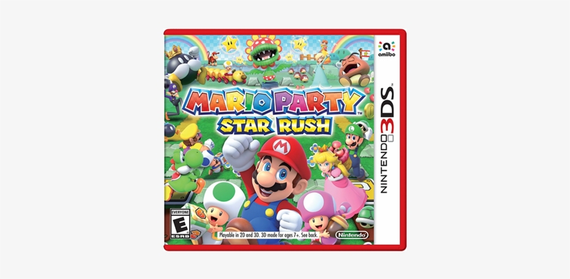 Mario Party: Star Rush - 350x438 PNG Download - PNGkit