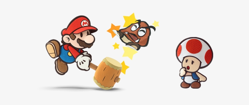 Download Transparent Toad Paper Mario Sticker Star - Nintendo Paper ...
