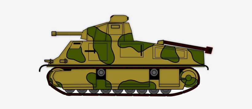 Wwii Cliparts - World War 2 Tank Cartoon - 600x314 PNG Download - PNGkit